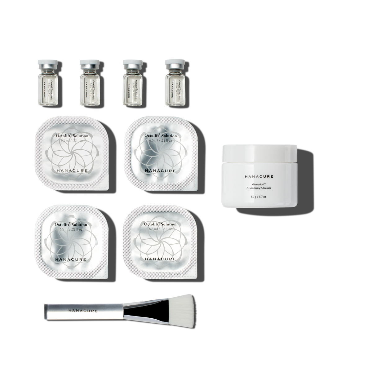 All-In-One Facial Set + Microphol Cleanser | Hanacure®